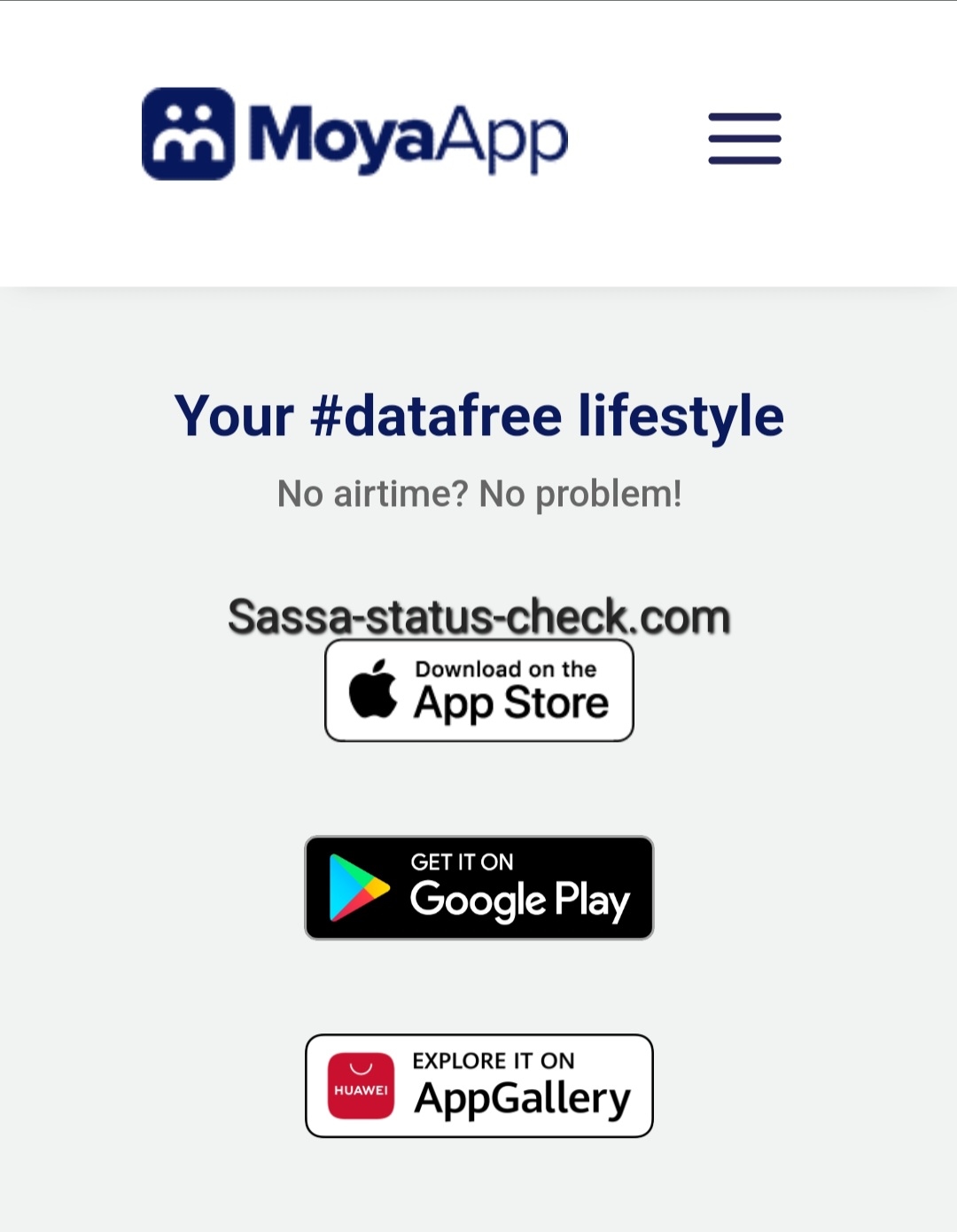 Check R350 Status with Moya App | Free Data Usage | MTN, Cell C ...