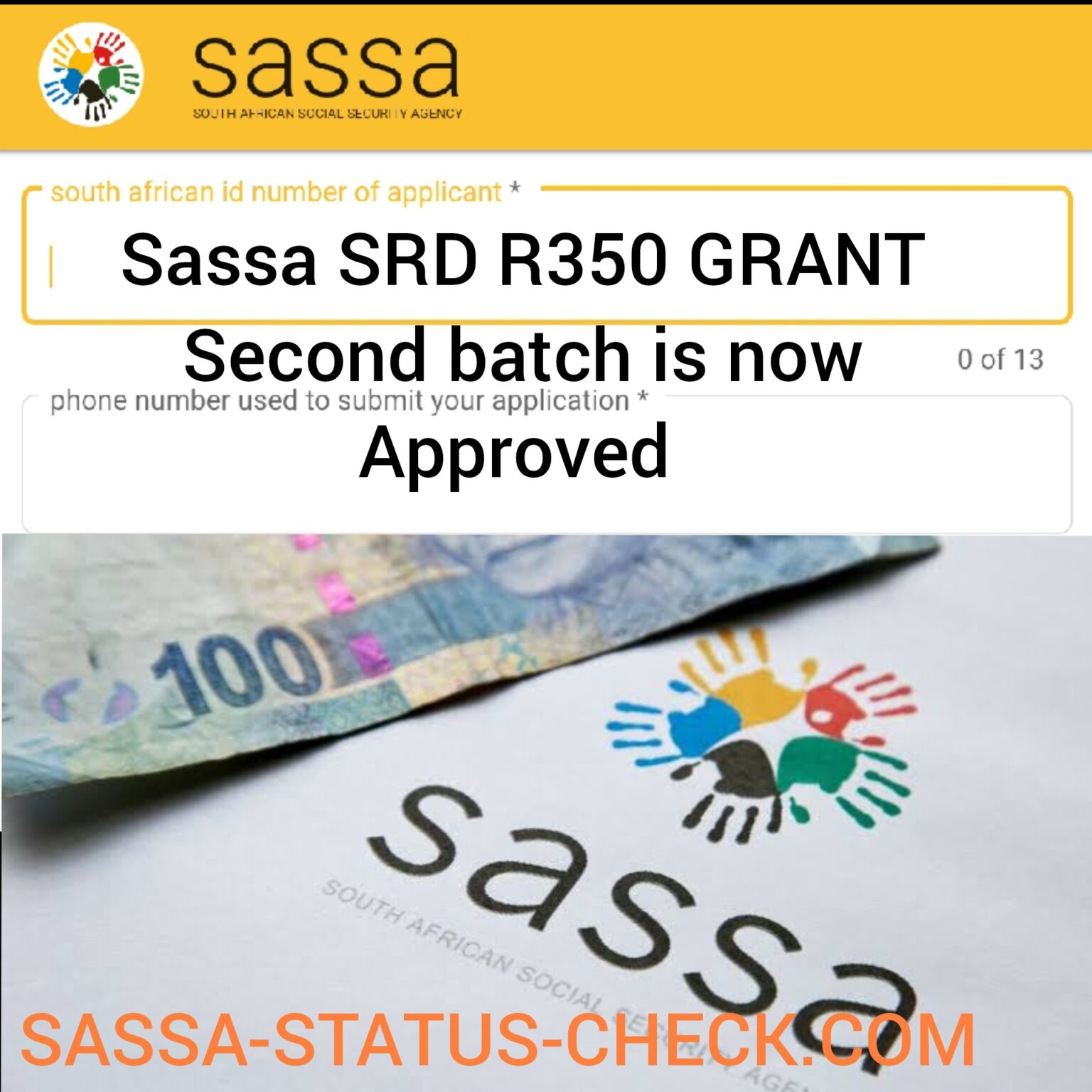 SRD R350 - June is now Approved For the Second batch