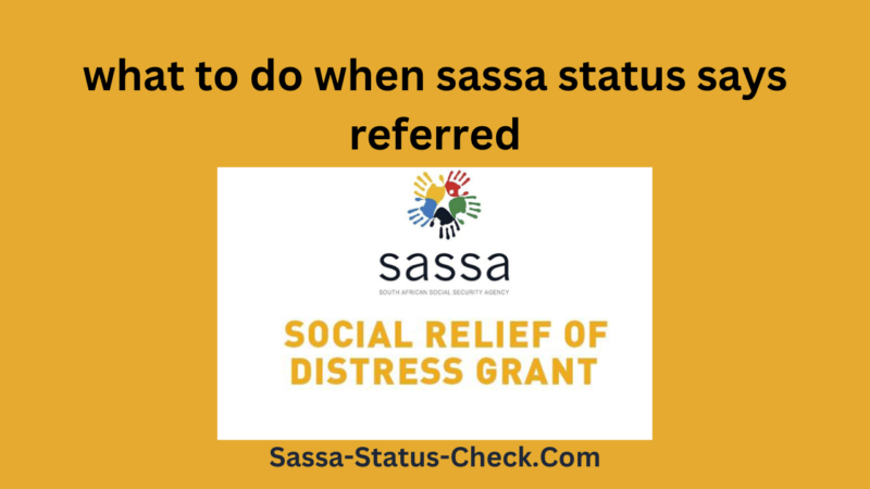 Many SRD Grant Beneficiaries Saw Sassa Status Change To 'Sassa referred ... Many SRD Grant Beneficiaries Saw Sassa Status Change To 'Sassa referred ...